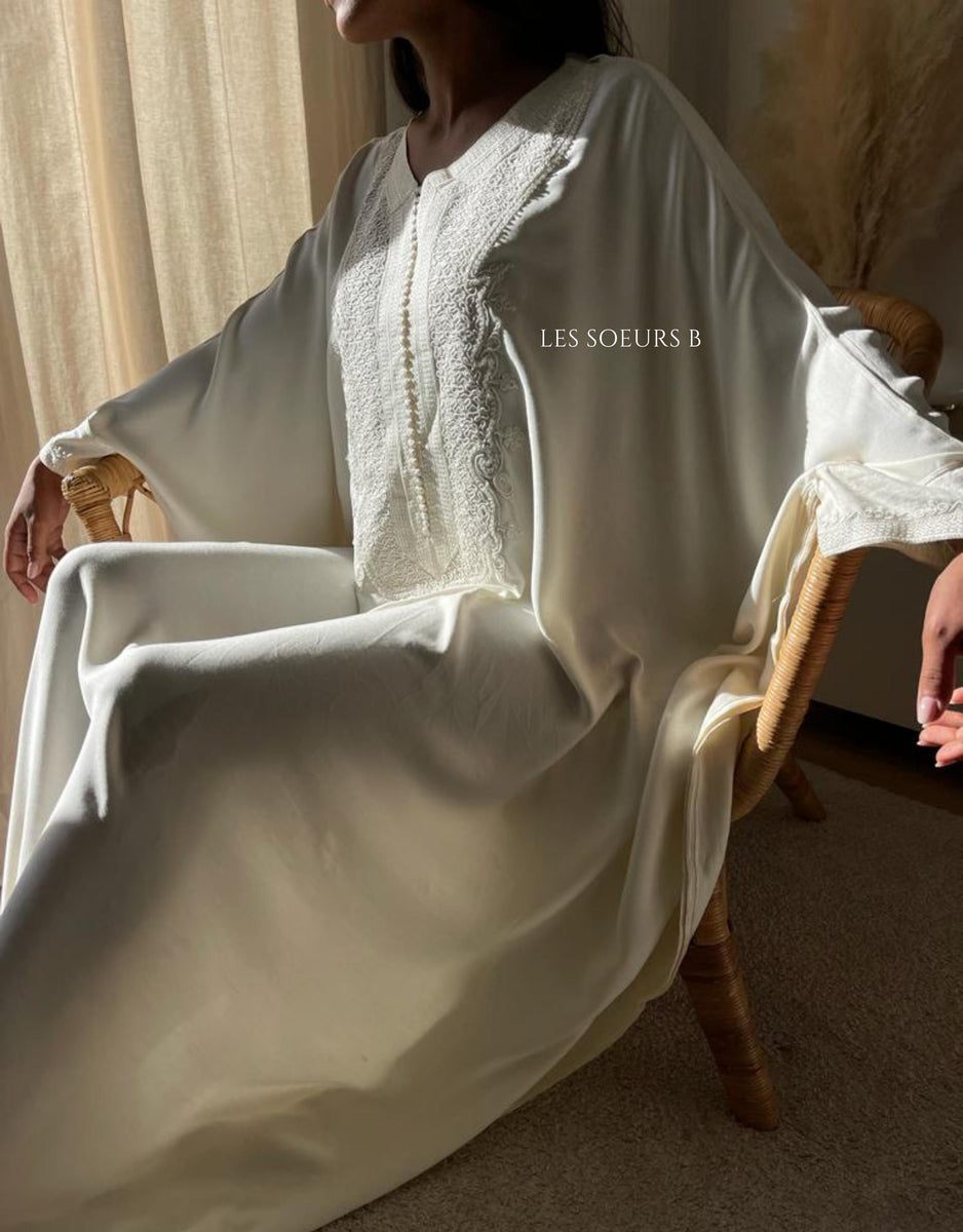 Gandoura blanche - Réf : 8004 – Les Soeurs B